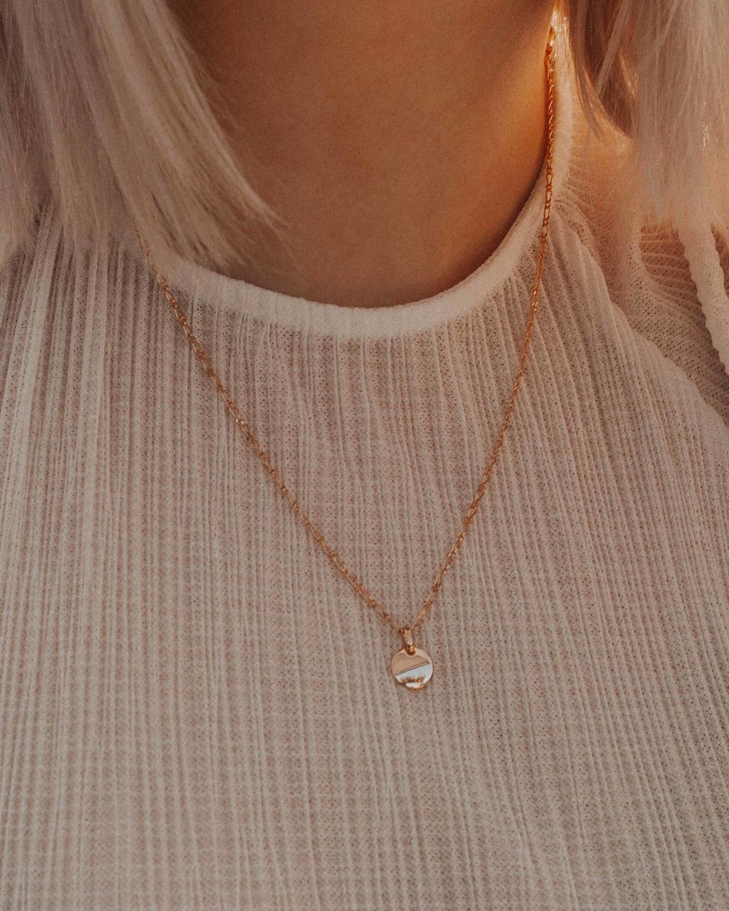 Collier à graver signe astro ou initiale | ZodiaciJewelry